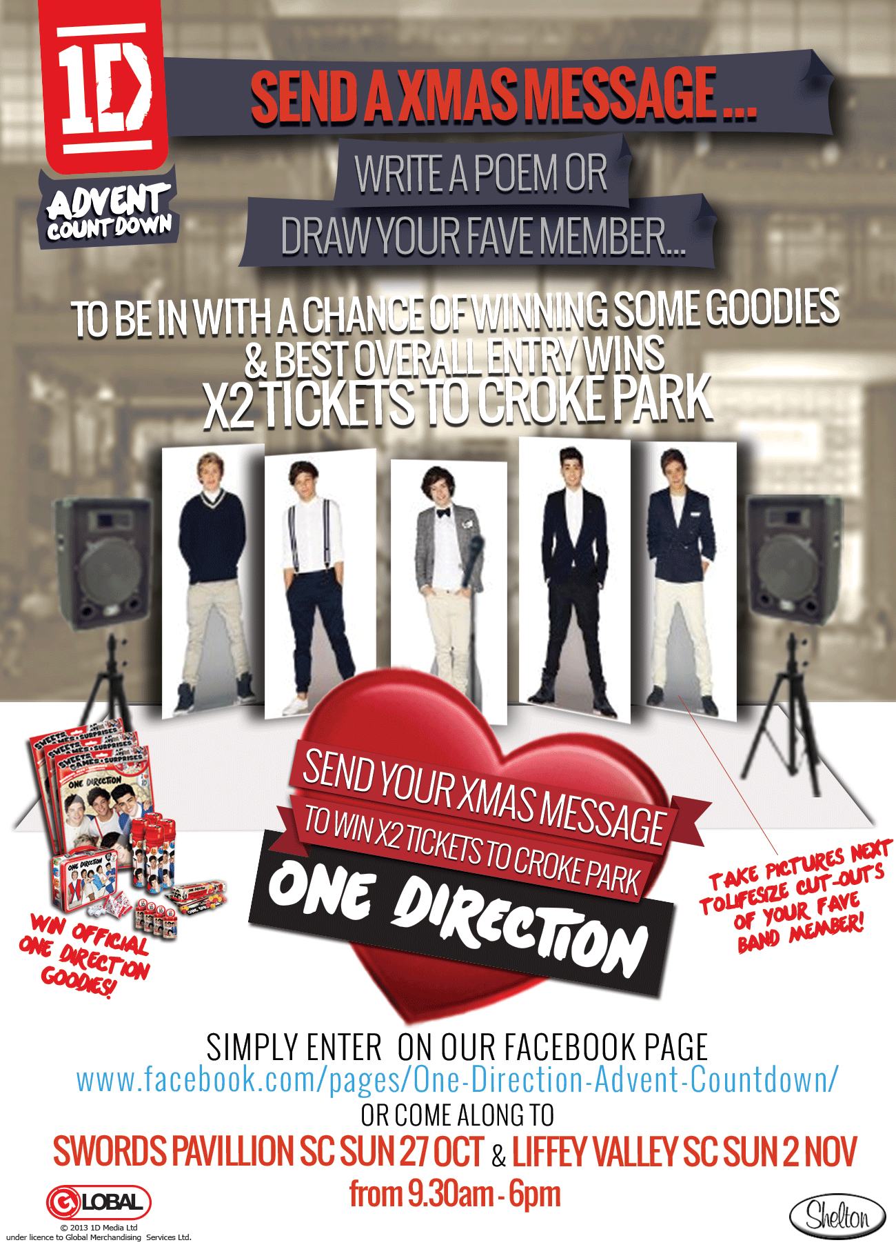 Win One Direction Concert Tickets