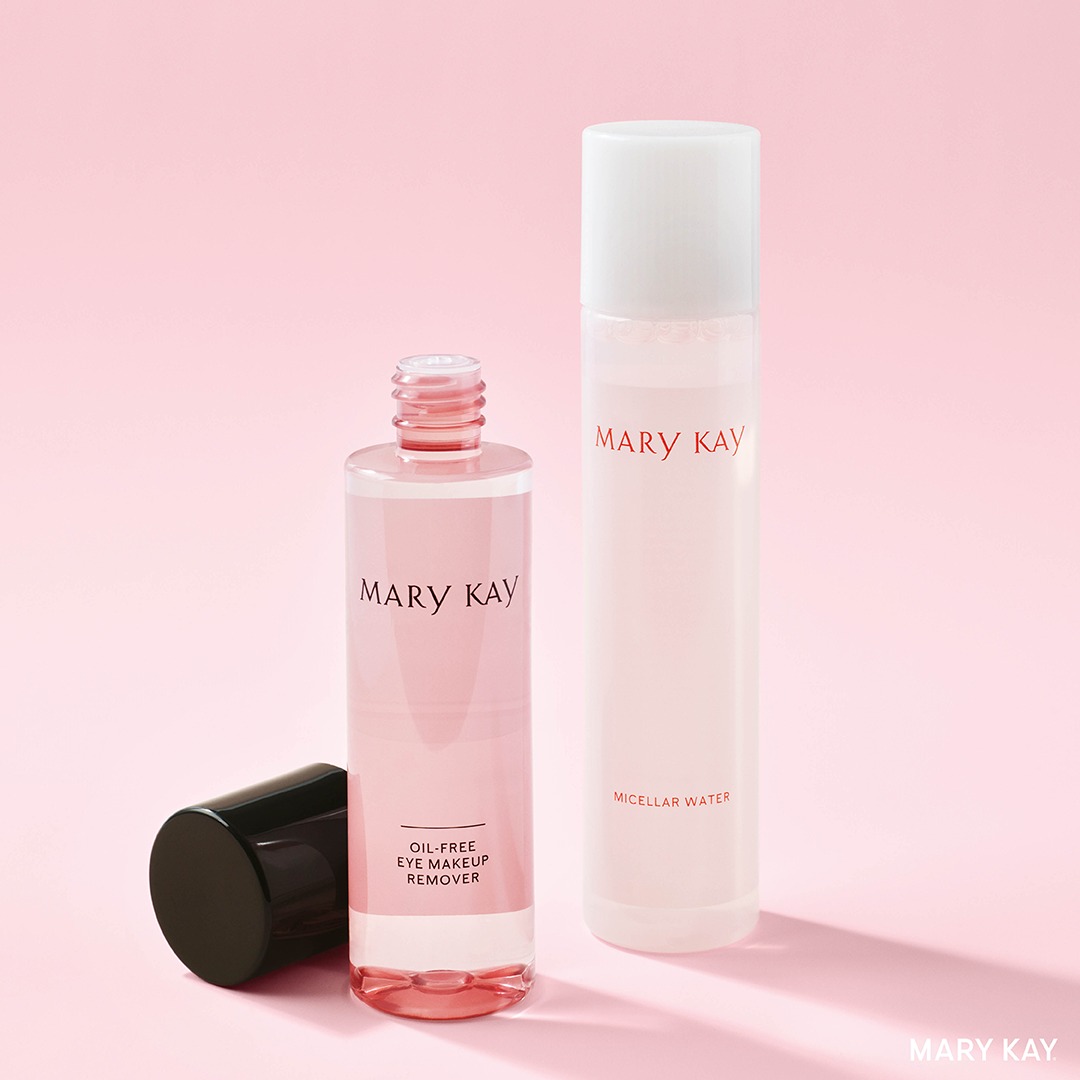 Win Mary Kay Oil-Free Eye Makeup Remover and Mary Kay Micellar Water