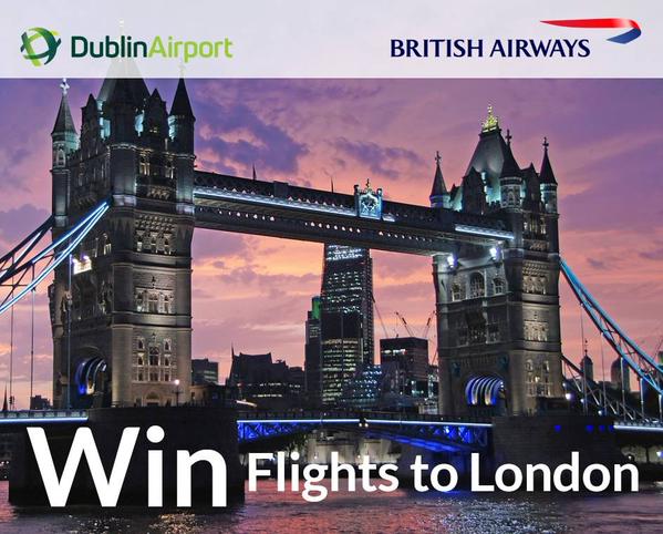 Win 2 return flights to Heathrow Airport