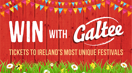 Win Tickets to Ireland's Most Unique Festivals this Summer with Galtee
