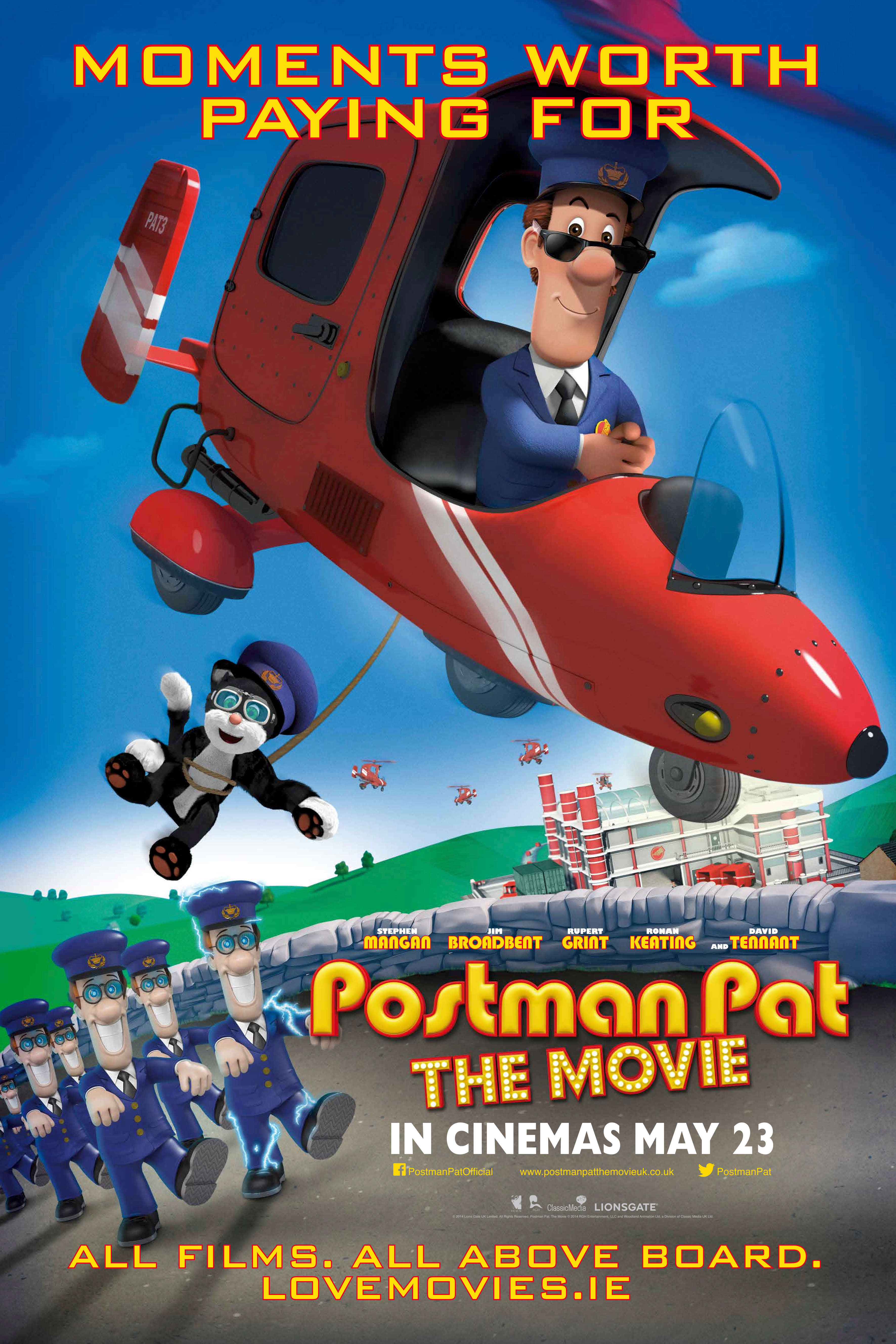 Win a Jess cat to celebrate the release for Postman Pat The Movie